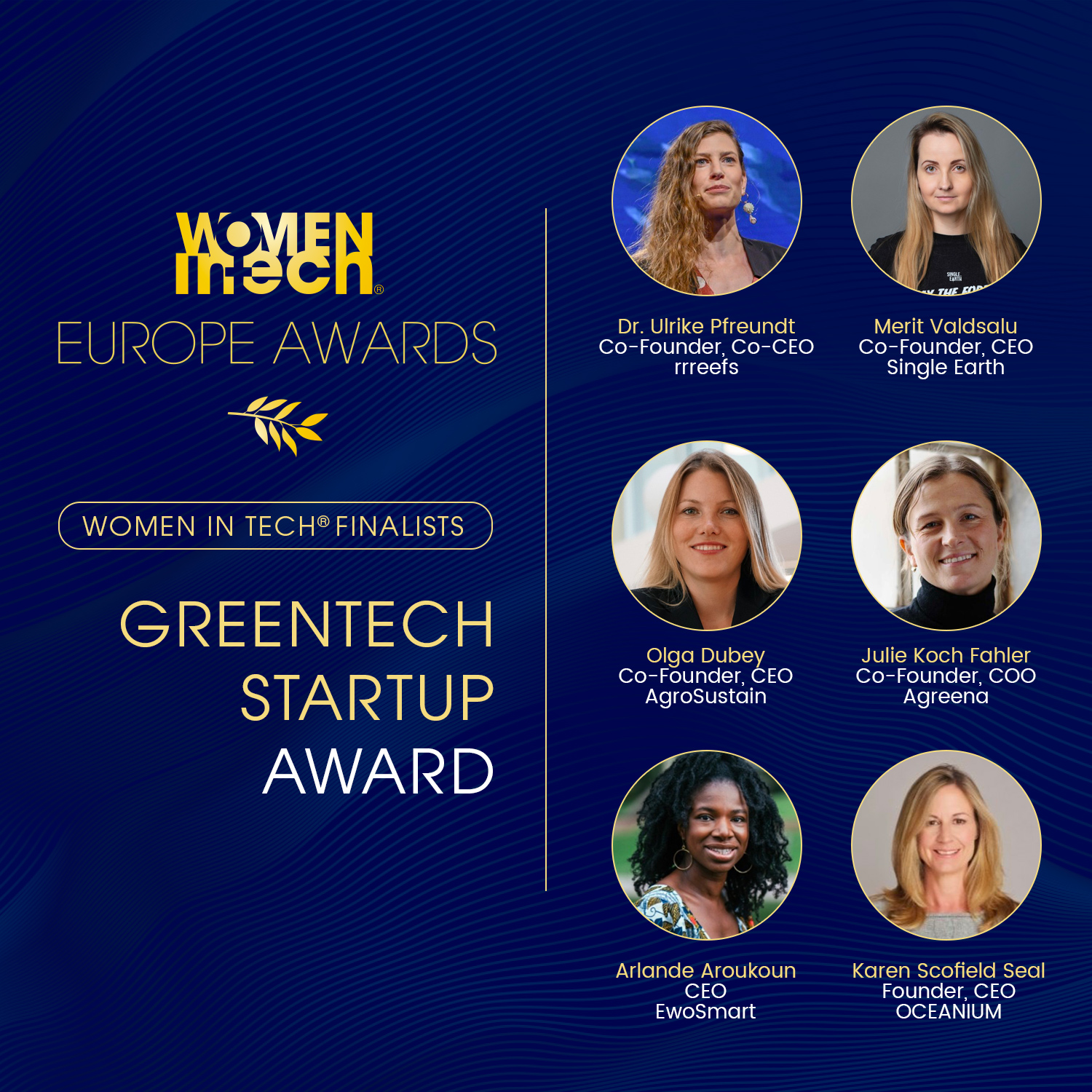 Women in Tech Europe Awards - Women in Tech Global Awards