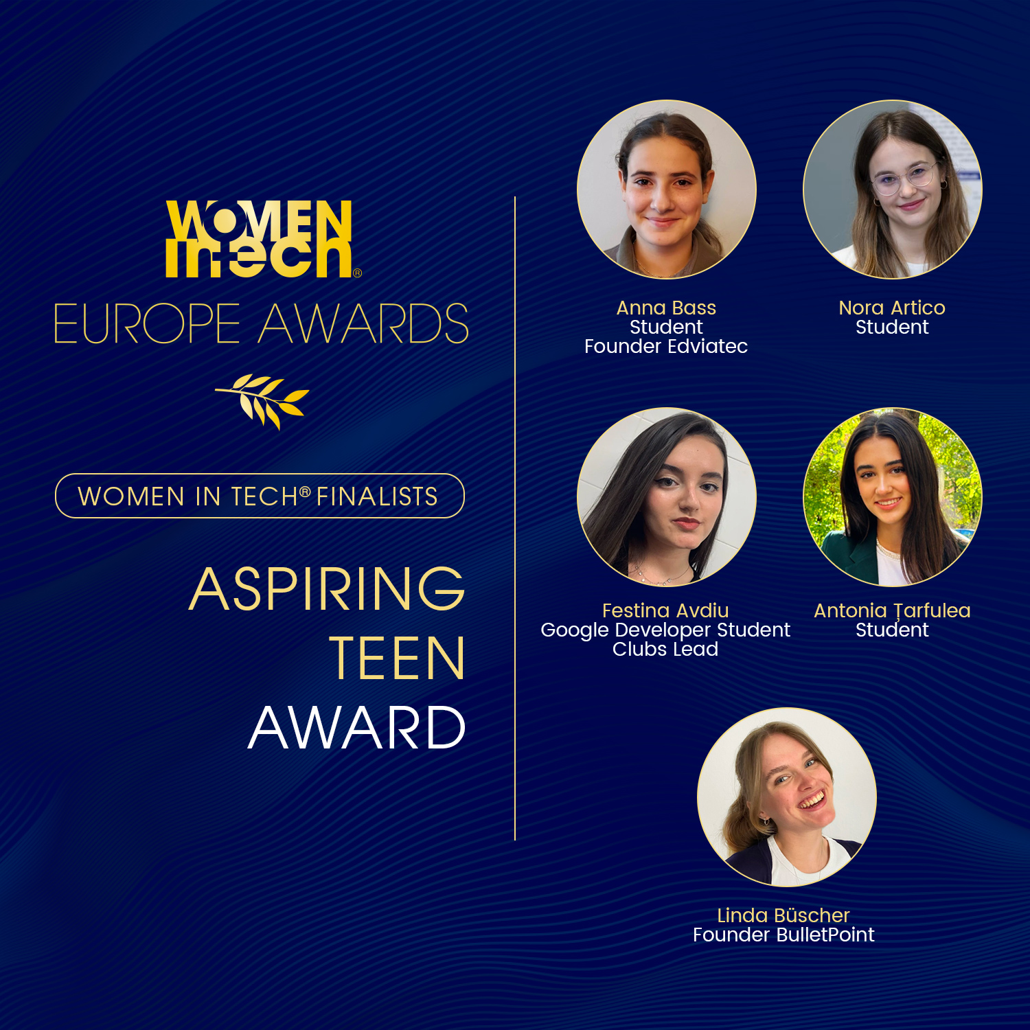 Women in Tech Europe Awards - Women in Tech Global Awards